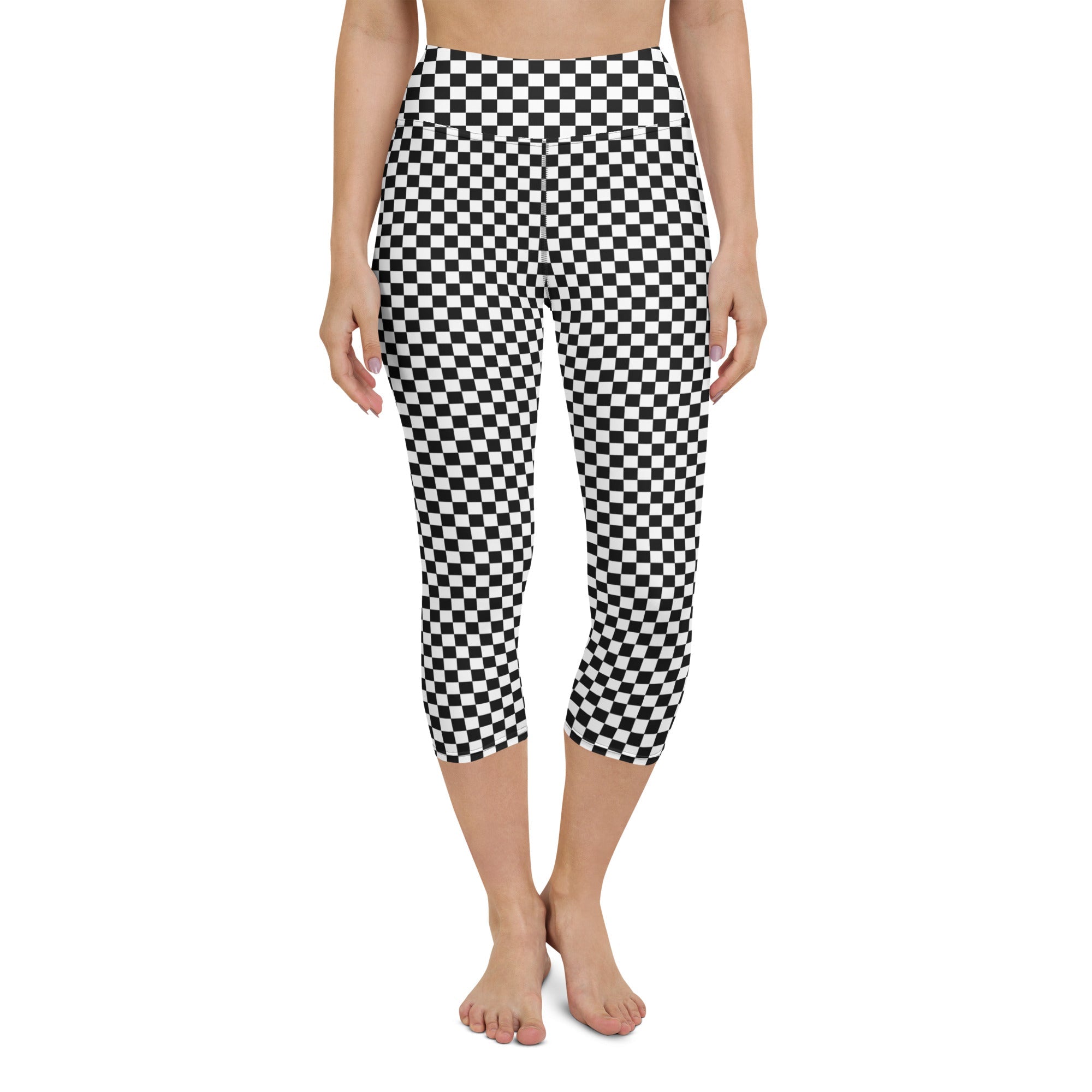Checkered Yoga Capris