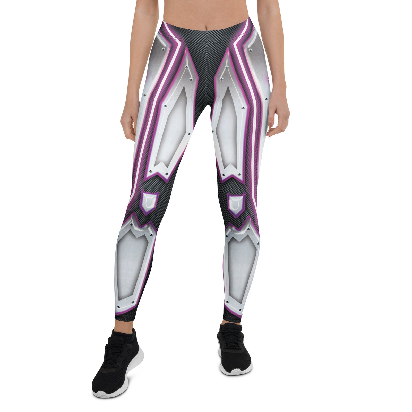 Modern and Cool 3D Cyborg Print Leggings | FIERCEPULSE