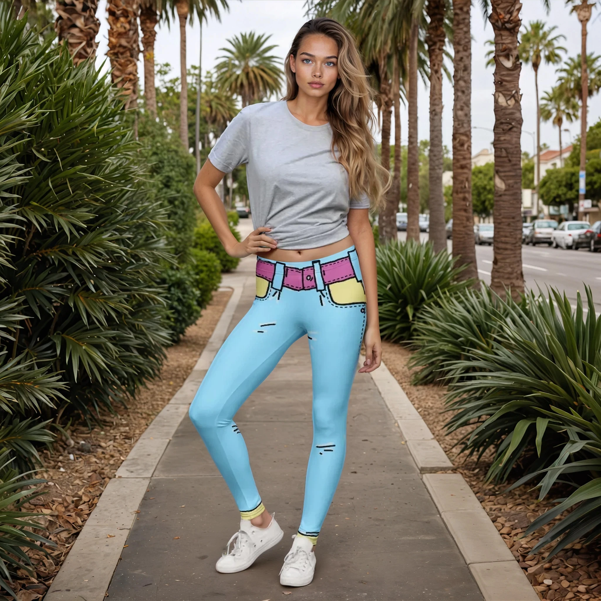 Original Cartoonized Leggings | FIERCEPULSE