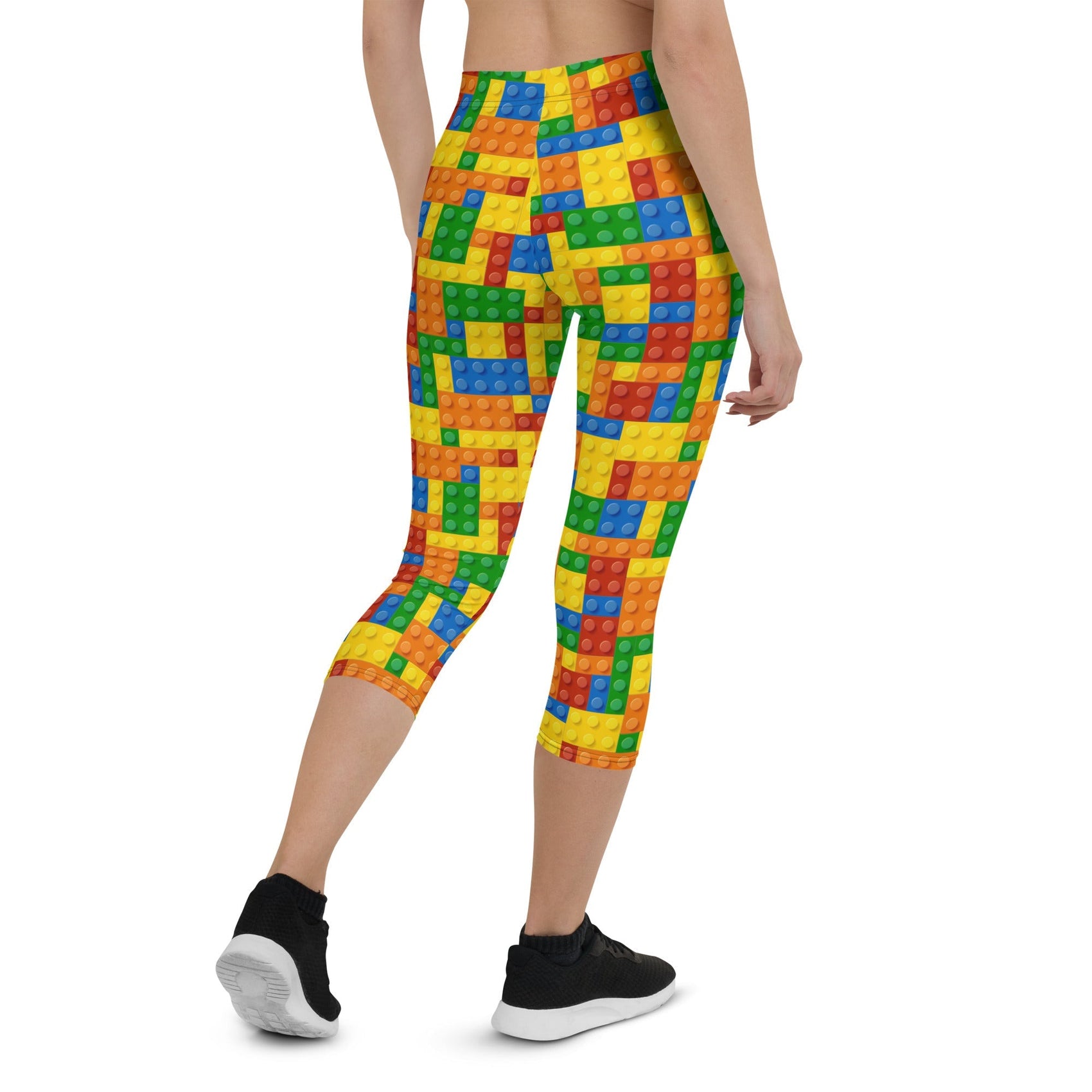 Colorful Blocks Capris