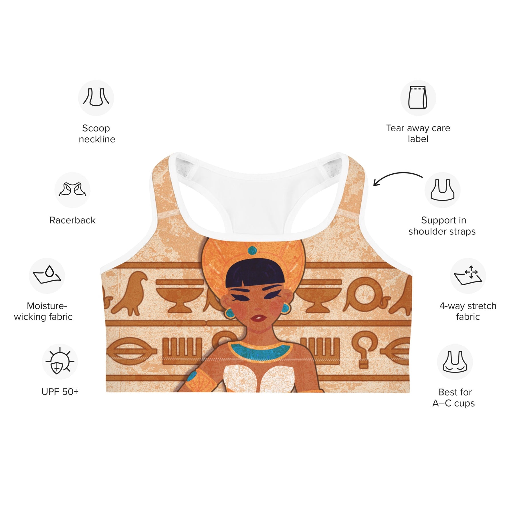 Egyptian Beauties Sports Bra