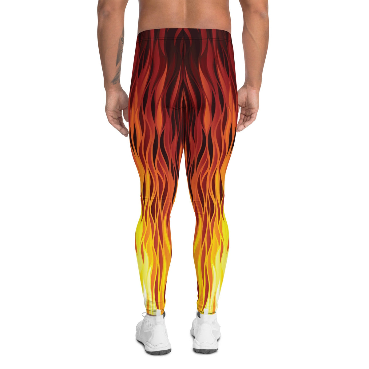 Fire Men's Leggings | FIERCEPULSE