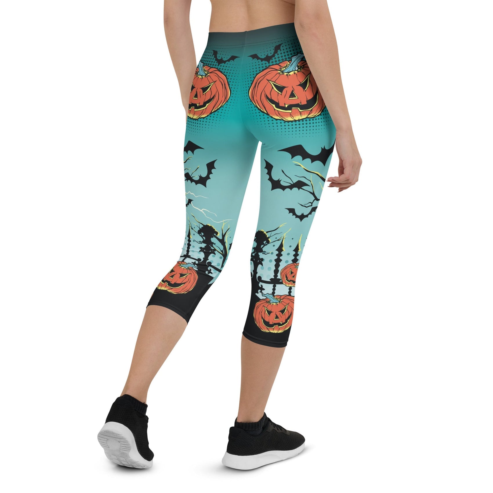 Jack O'Lantern Capris: Women's Halloween Outfits | FIERCEPULSE