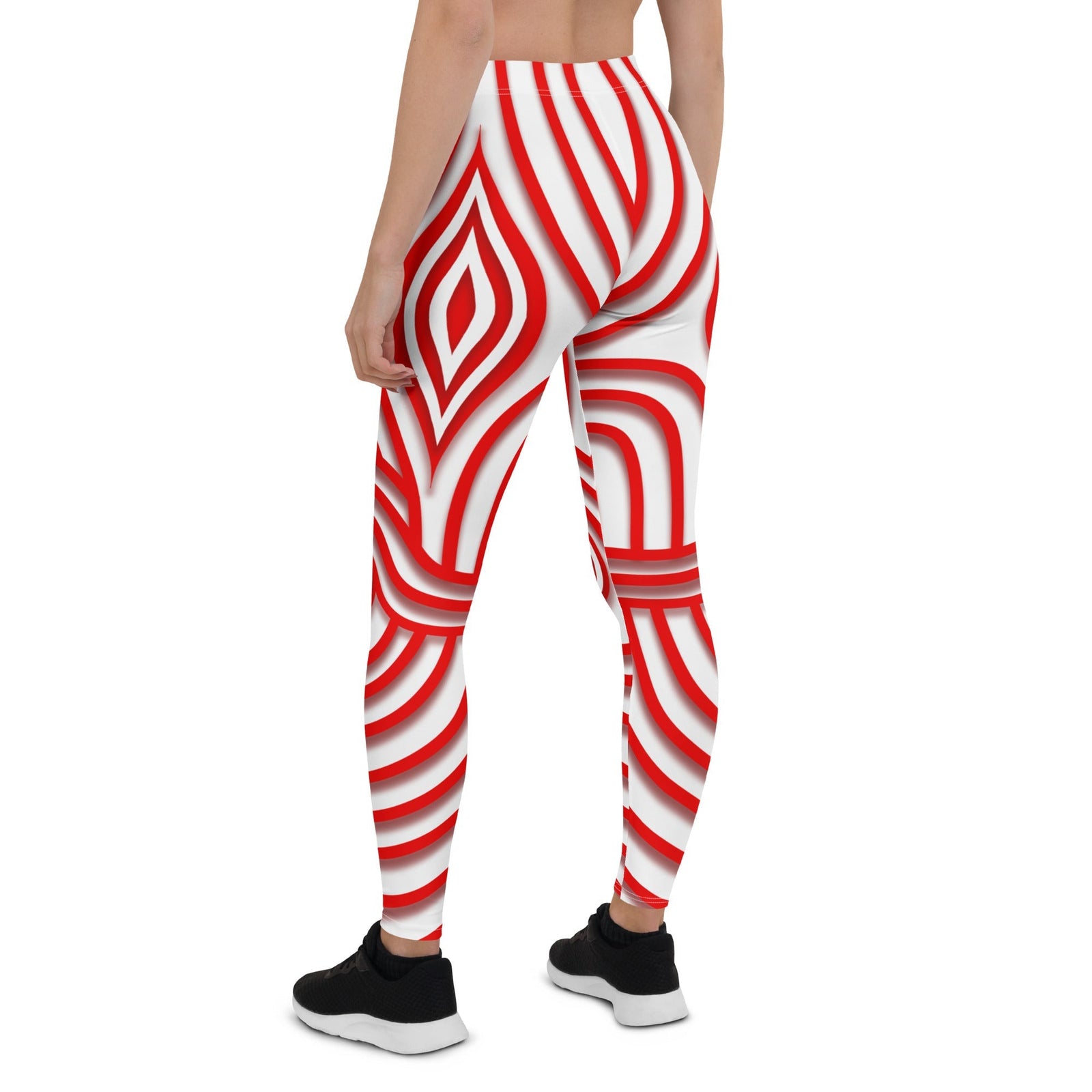 Red Target Leggings | FIERCEPULSE