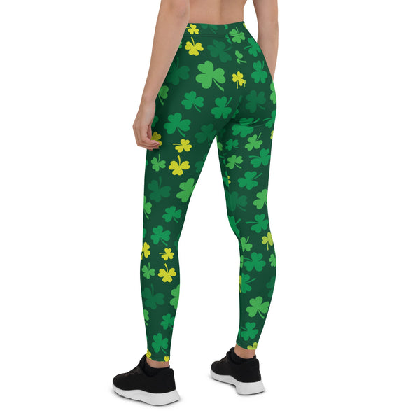 Shamrock Pattern Leggings