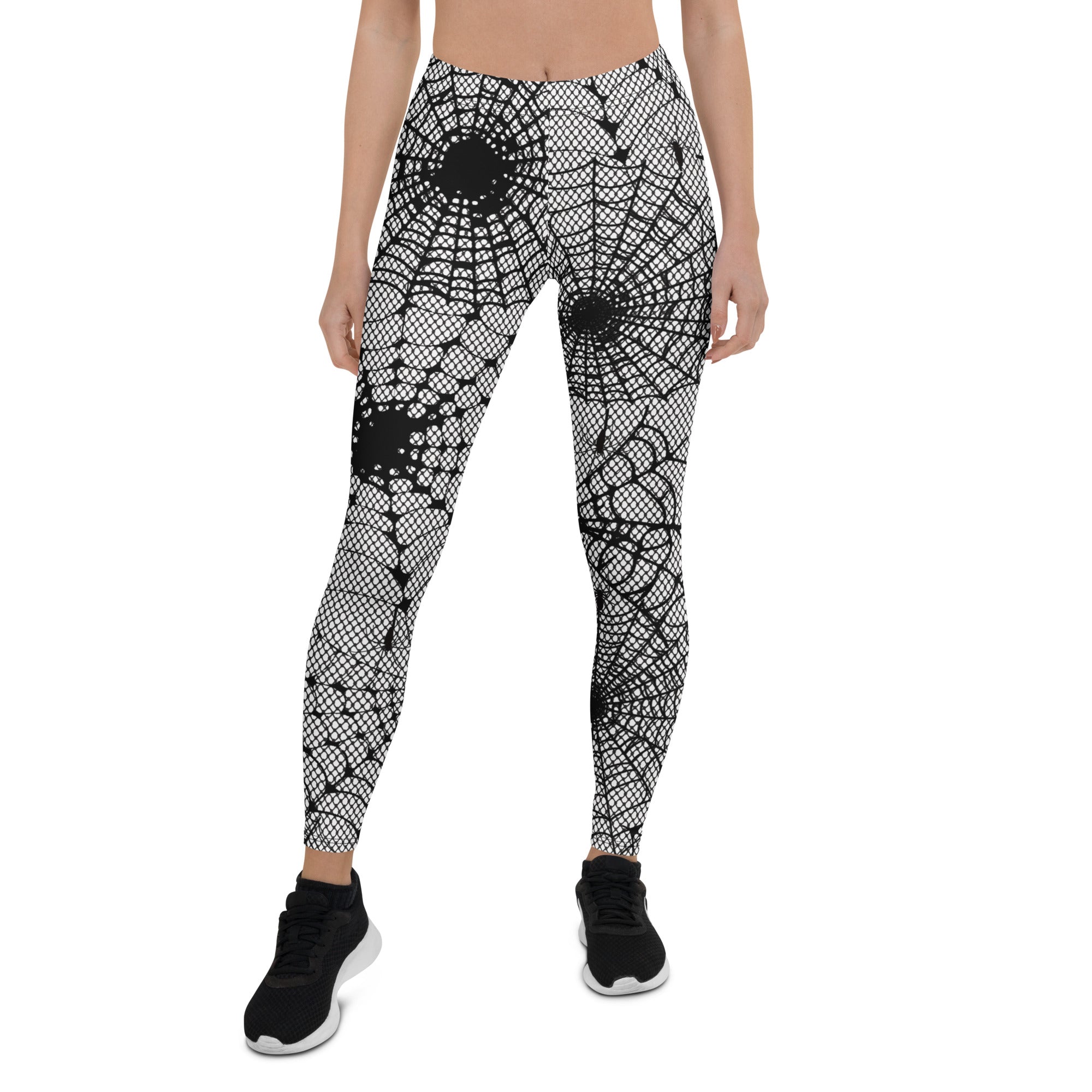 Spiderweb Fishnet Leggings | FIERCEPULSE