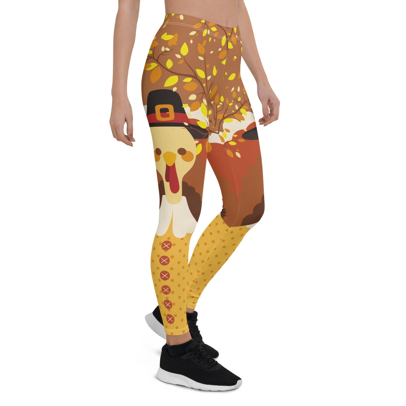 Unique and Vibrant Thanksgiving Leggings | FIERCEPULSE