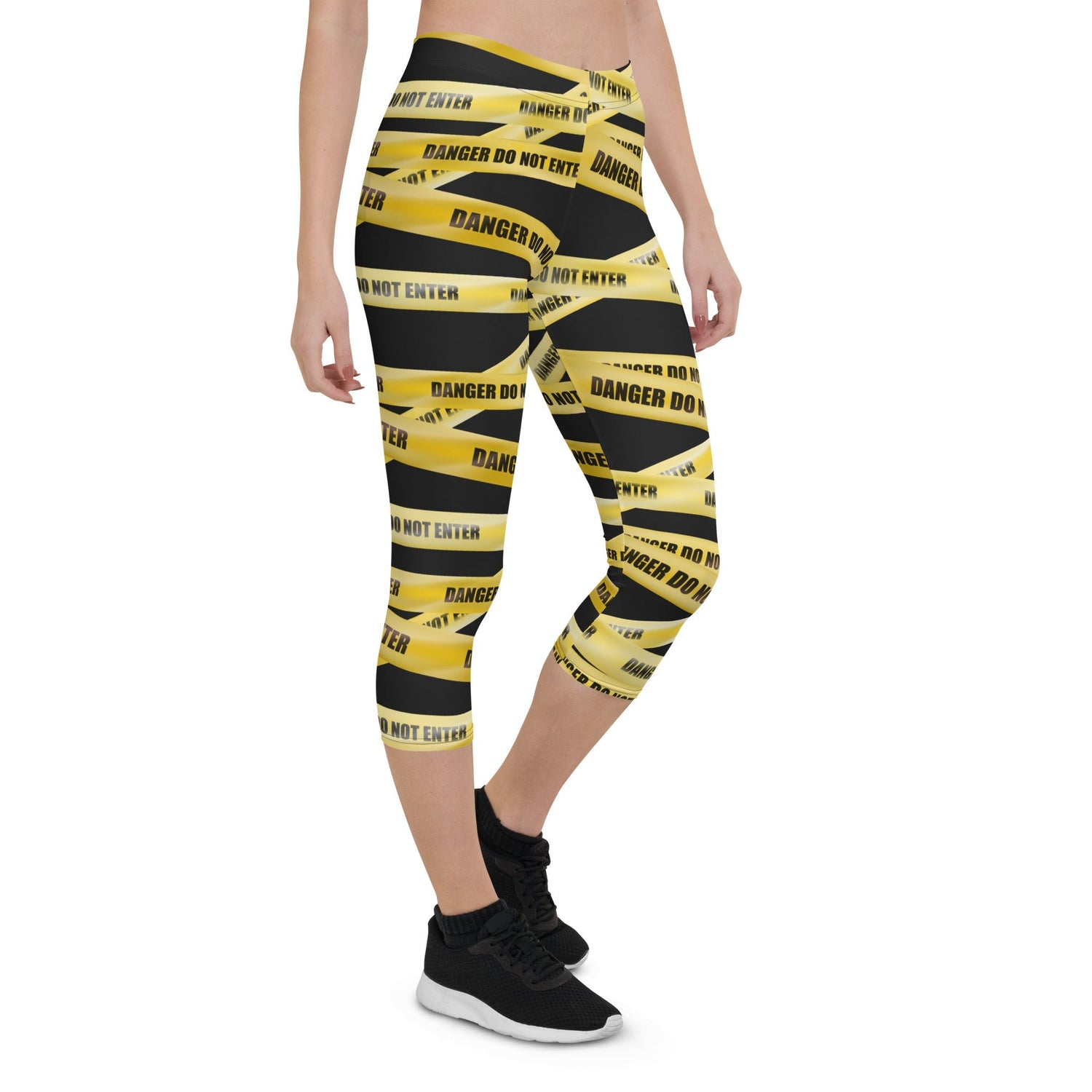 Yellow Tape Capris