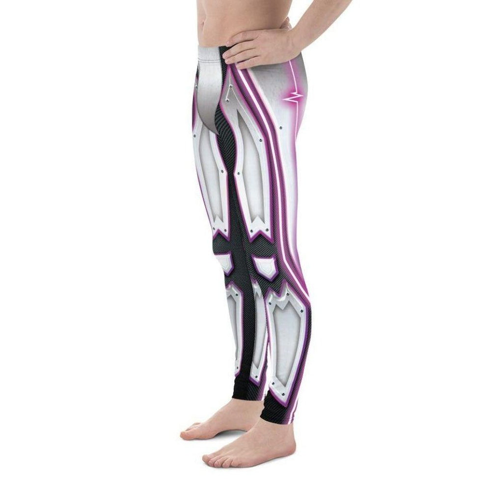 Premium 3D Cyborg Printed Men's Leggings | FIERCEPULSE