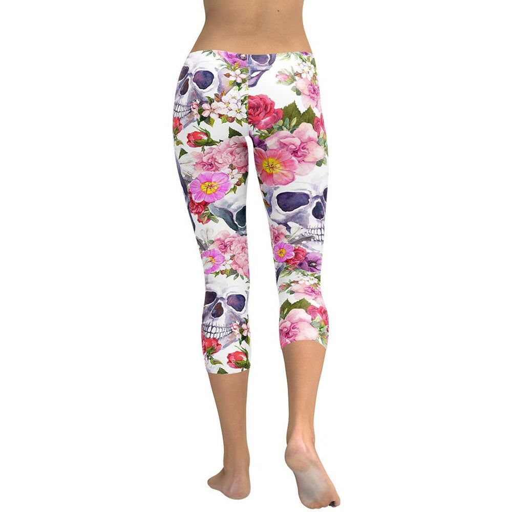 Boho Skull Capris