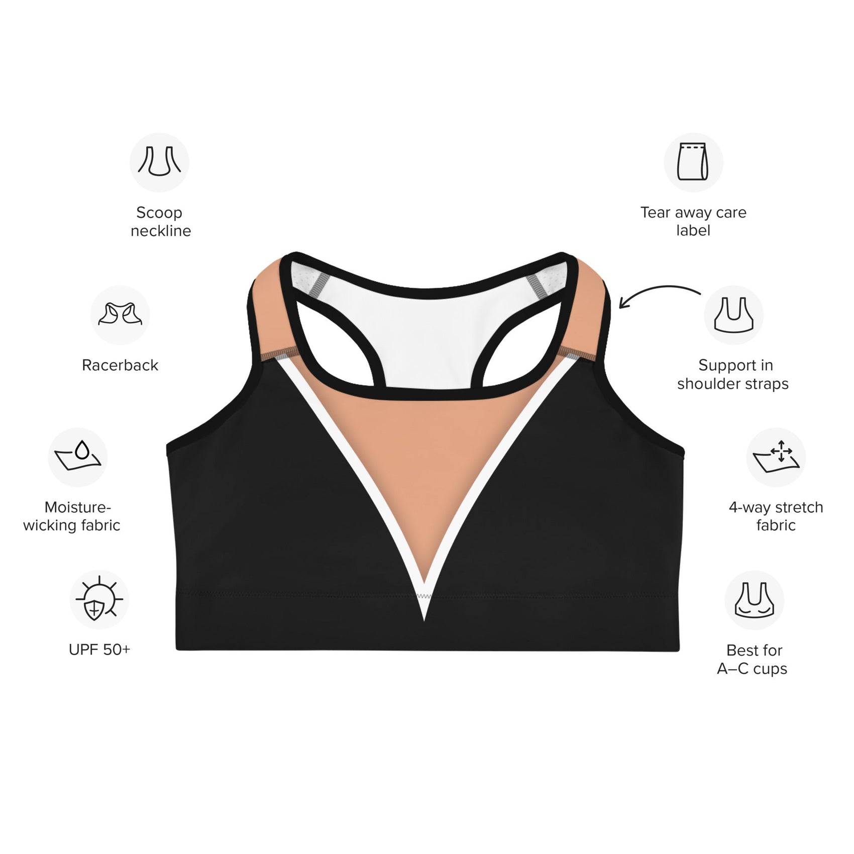 Bold Cut Outs Sports Bra | FIERCEPULSE