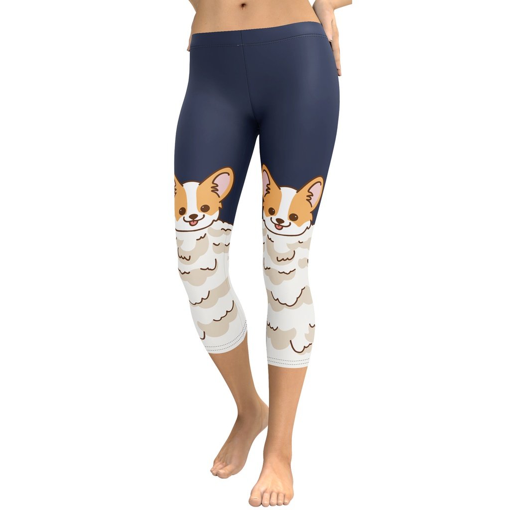 Corgi Design Capris