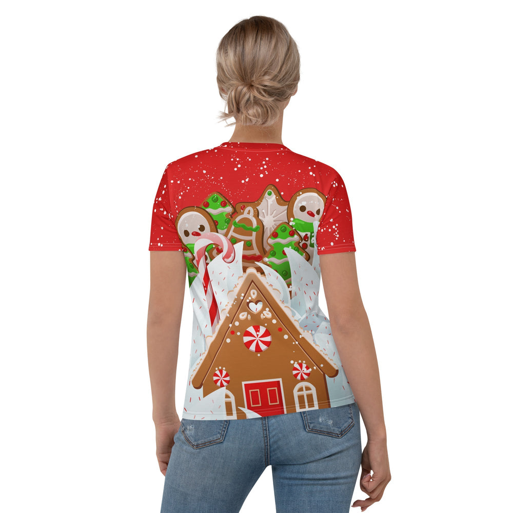 Gingerbread Man T-shirt: Women's Christmas Outfits | FIERCEPULSE