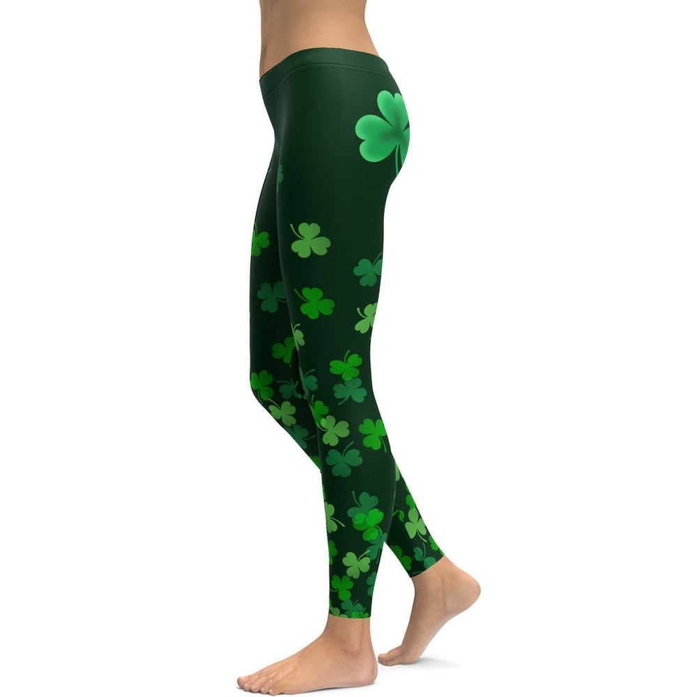 Women's Charming Irish Luck Leggings | FIERCEPULSE