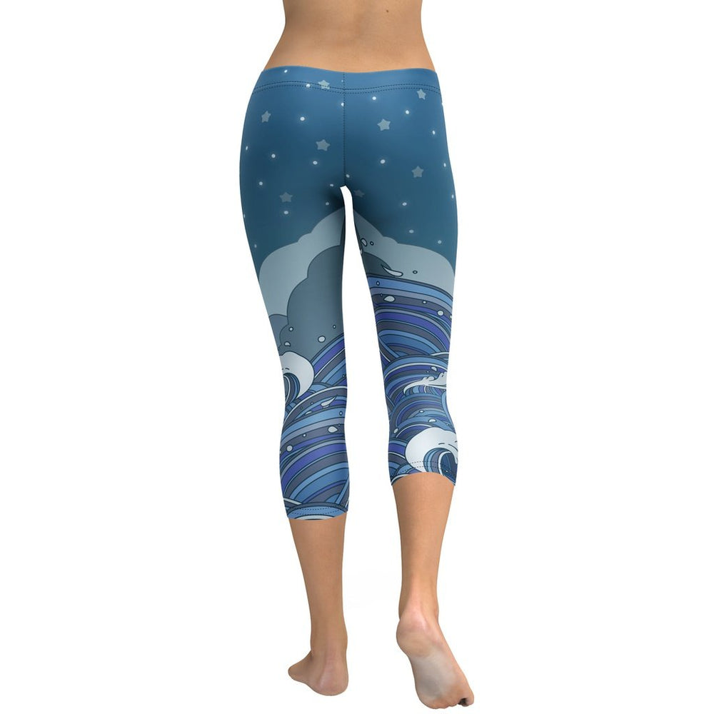 Koi Fish Capris