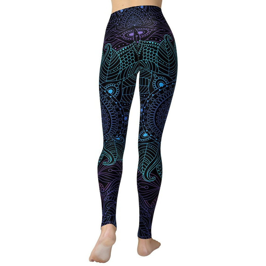 Magical Mandala Yoga Leggings