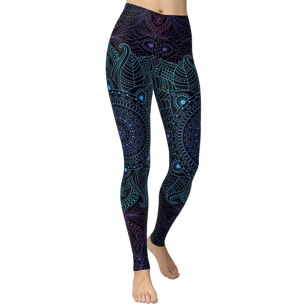 Magical Mandala Yoga Leggings