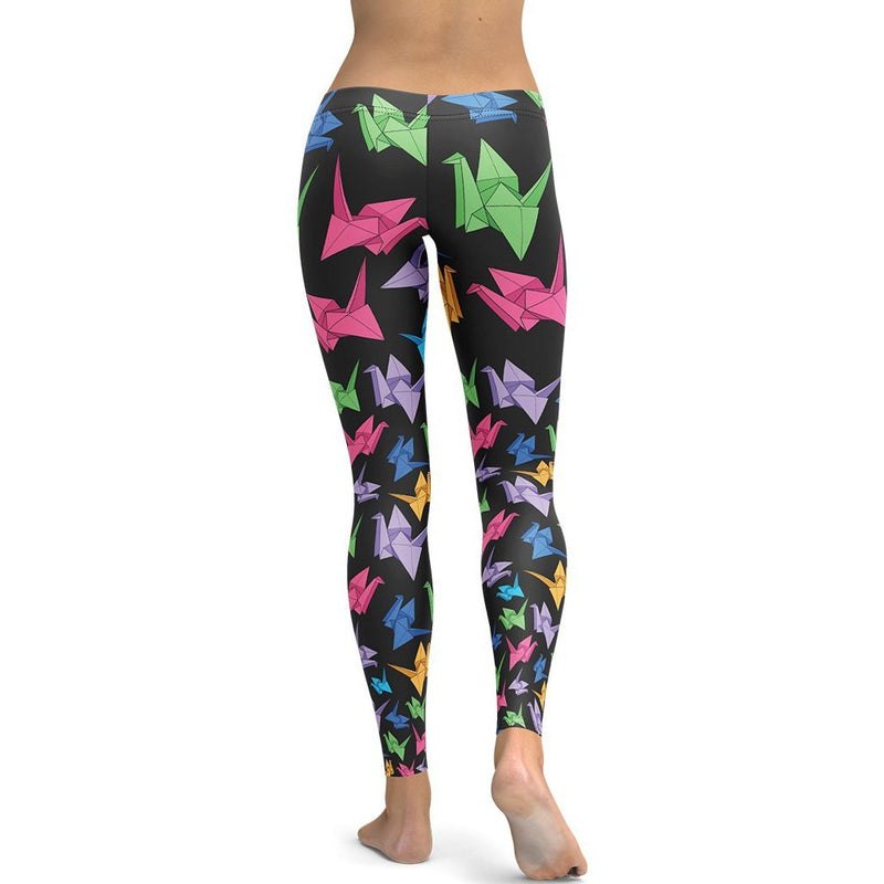 Origami Love Leggings