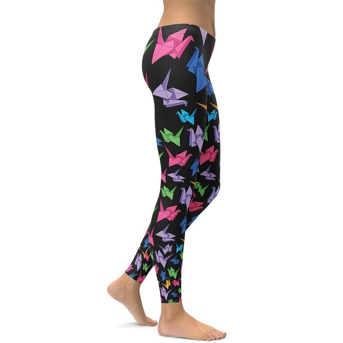 Origami Love Leggings