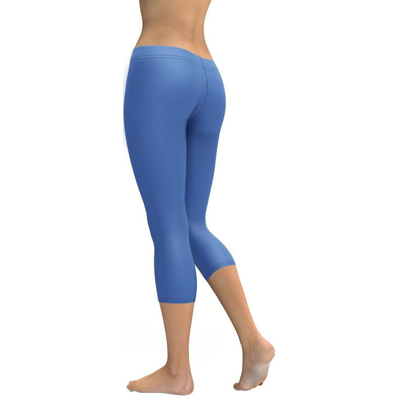 Royal Blue Capris