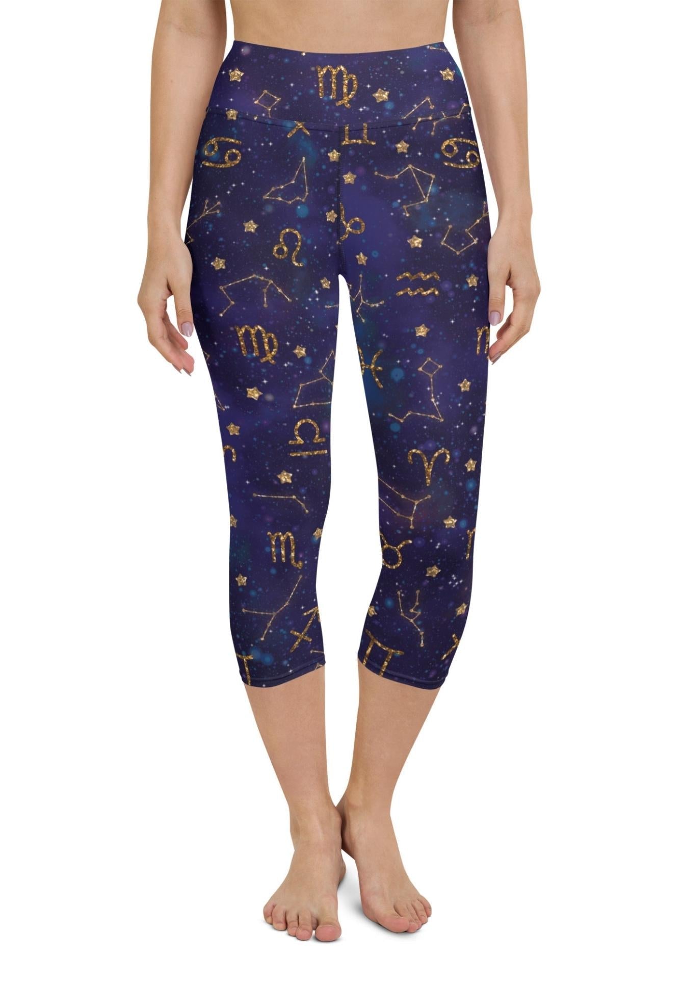 Zodiac Signs Yoga Capris