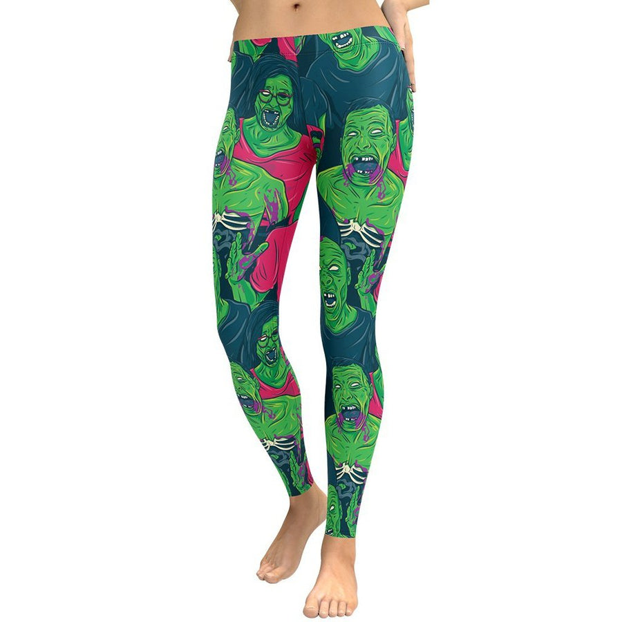 Zombie Leggings: Women's Halloween Outfits | FIERCEPULSE